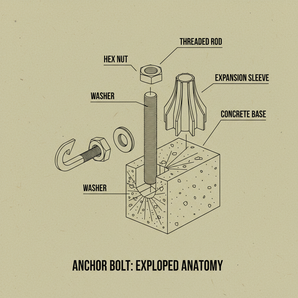 Understanding Anchor Bolt CAD Design and Critical Construction ...